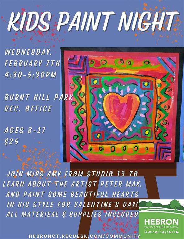 Hebron Parks and Recreation - Announcements